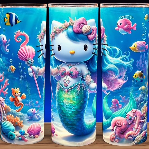 Hello Kitty | Dining | Hello Kitty Mermaid Under The Sea Cup Mug ...